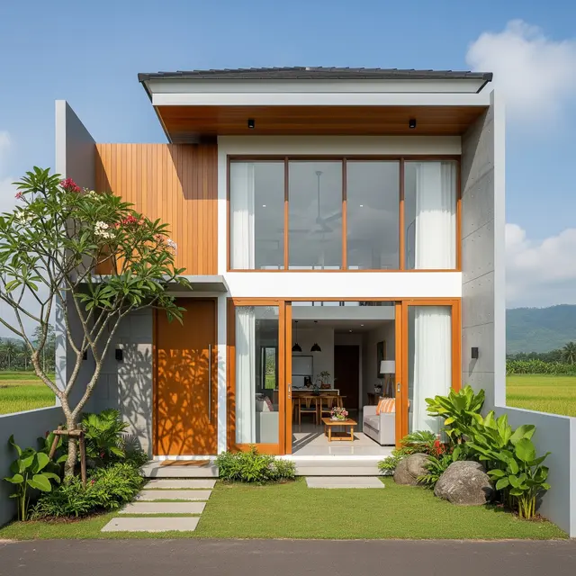 9 Desain Rumah Tipe 36 di Tanah Kavling Terbatas Gaya Minimalis, Ide ...