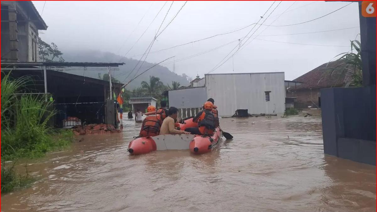 Sebaran Lokasi Terdampak Banjir Bandang Sukabumi, Berikut Penyebabnya - Regional Liputan6.com