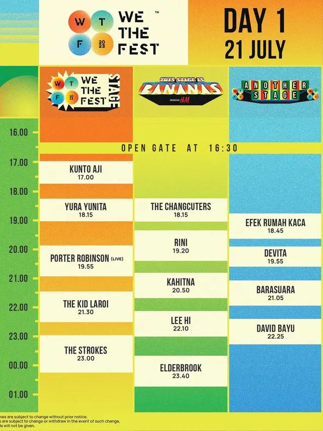 Efek Rumah Kaca Panaskan Suasana We The Fest Hari Pertama - ShowBiz ...