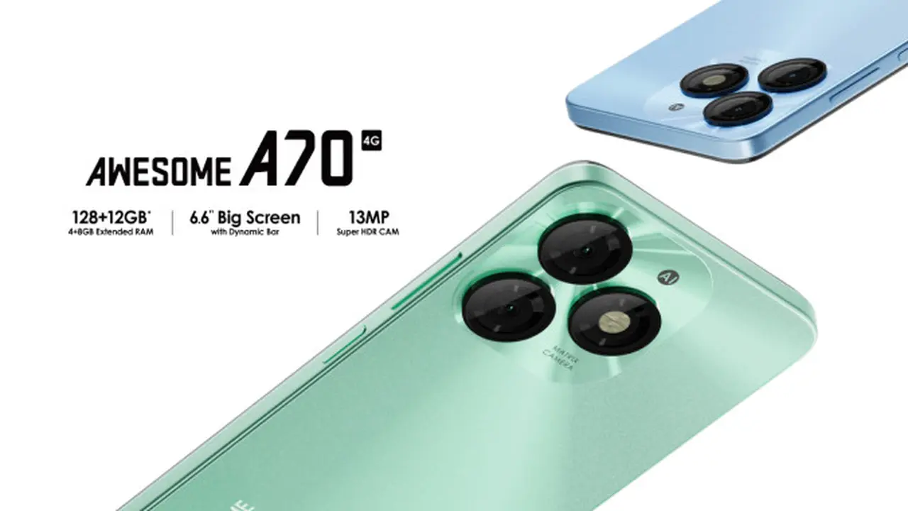 Spesifikasi Itel A70, Ponsel Murah dengan Model Seperti iPhone 15 Pro - Regional Liputan6.com