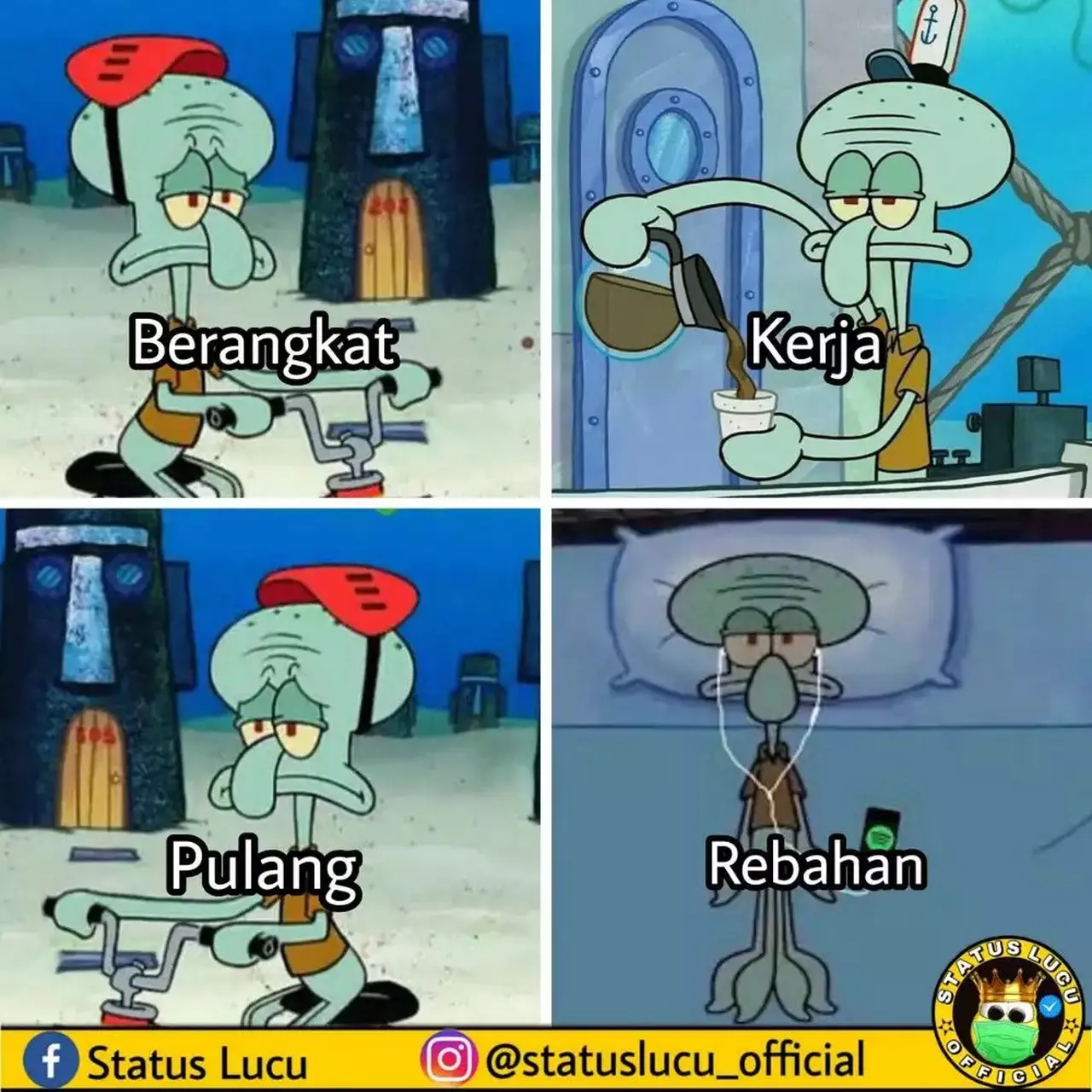 7 Meme Semangat Kerja Ini Kocak, Bikin Senyum Sendiri - Hot Liputan6.com