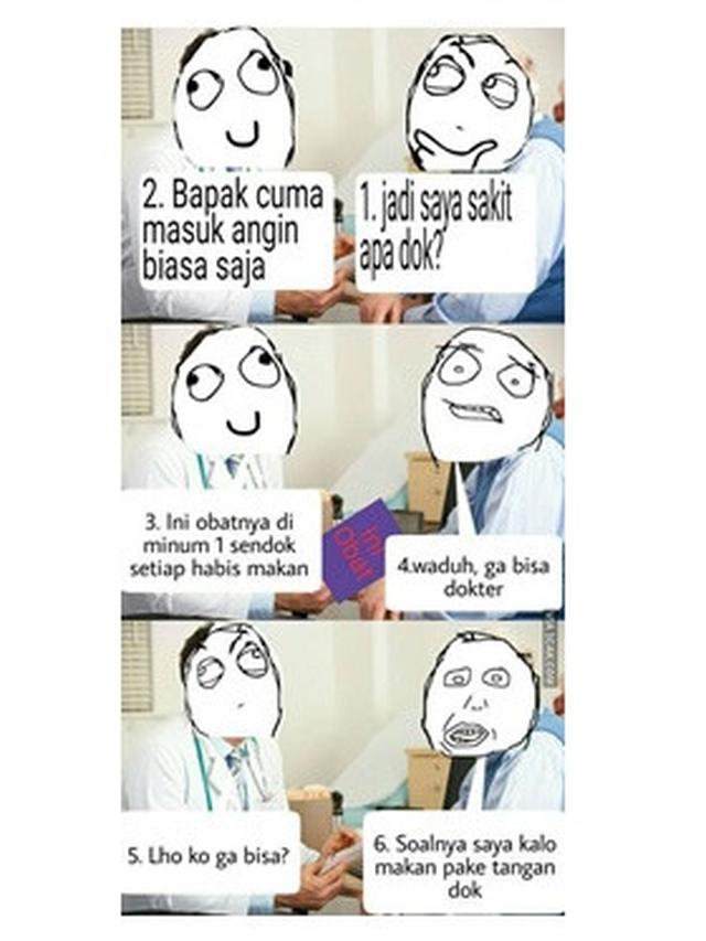 7 Meme Kocak Obrolan Dokter dan Pasien Ini Bikin Geregetan - Hot ...