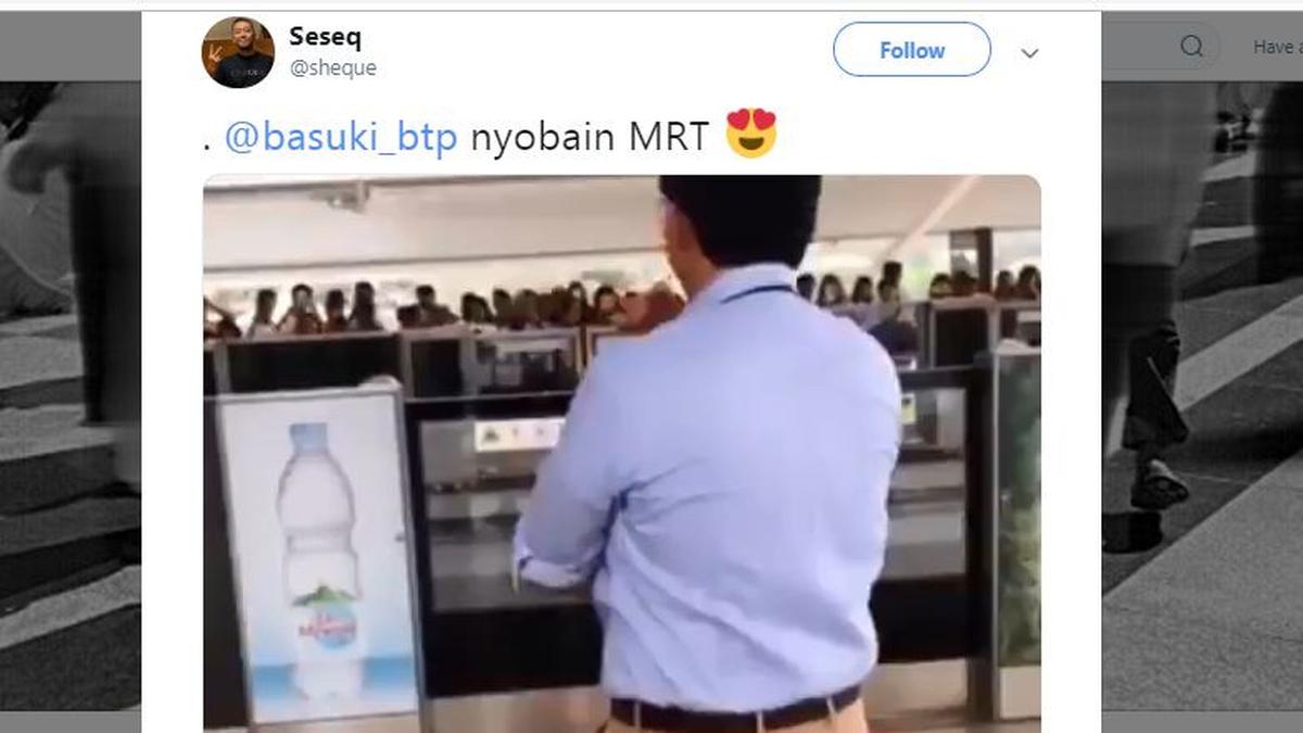 Ketika Ahok Menjajal MRT Jakarta - News Liputan6.com