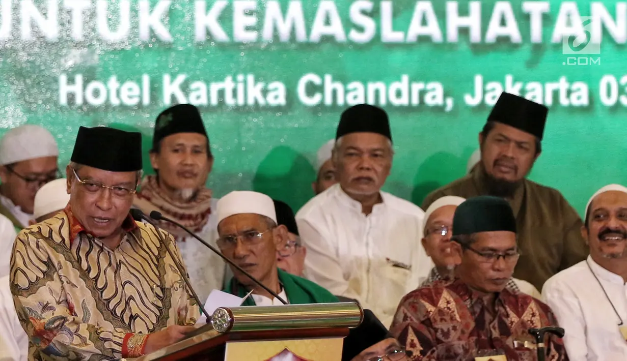 FOTO: Ribuan Ulama dan Habib Ajak Umat Jaga Stabilitas Keamanan Pasca ...
