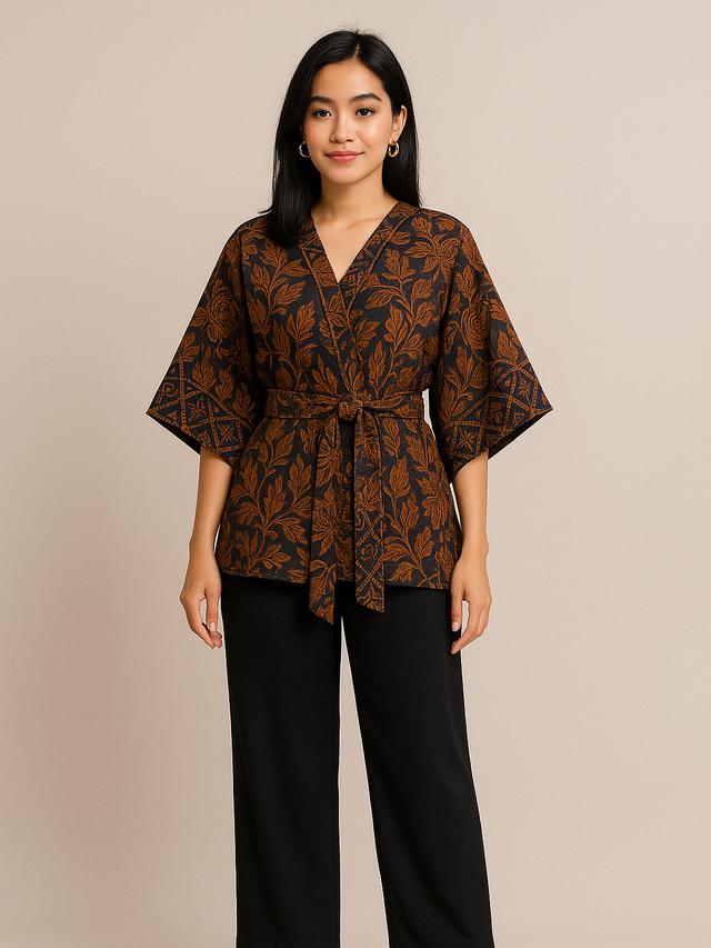 11 Model Blouse Batik Terbaru untuk Wanita Aktif dan Stylish, Sesuai ...