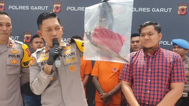 Polisi Jerat Preman Kambuhan 'Dadang Buaya' Garut dengan Pasal Berlapis - Regional Liputan6.com