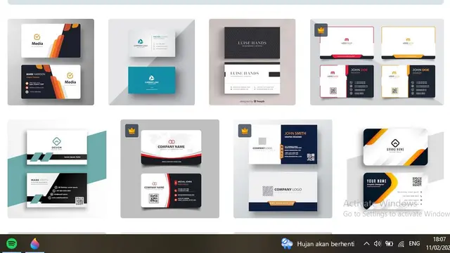 10 Contoh Kartu Nama Pribadi dan Profesional, Lengkap Cara Membuatnya ...