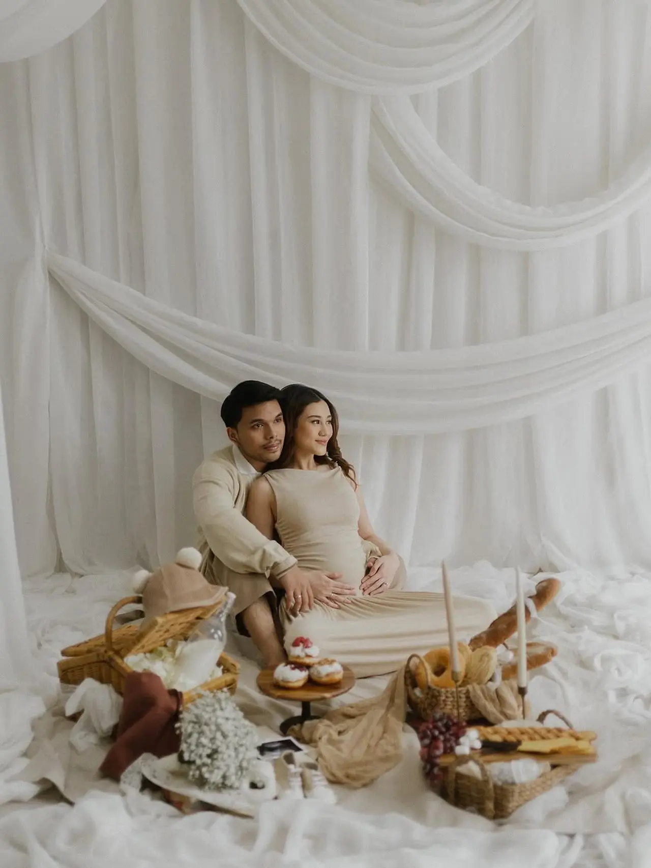 Aaliyah Massaid Hamil, Ini 6 Potret Pregnancy Reveal di Usia Kandungan ...