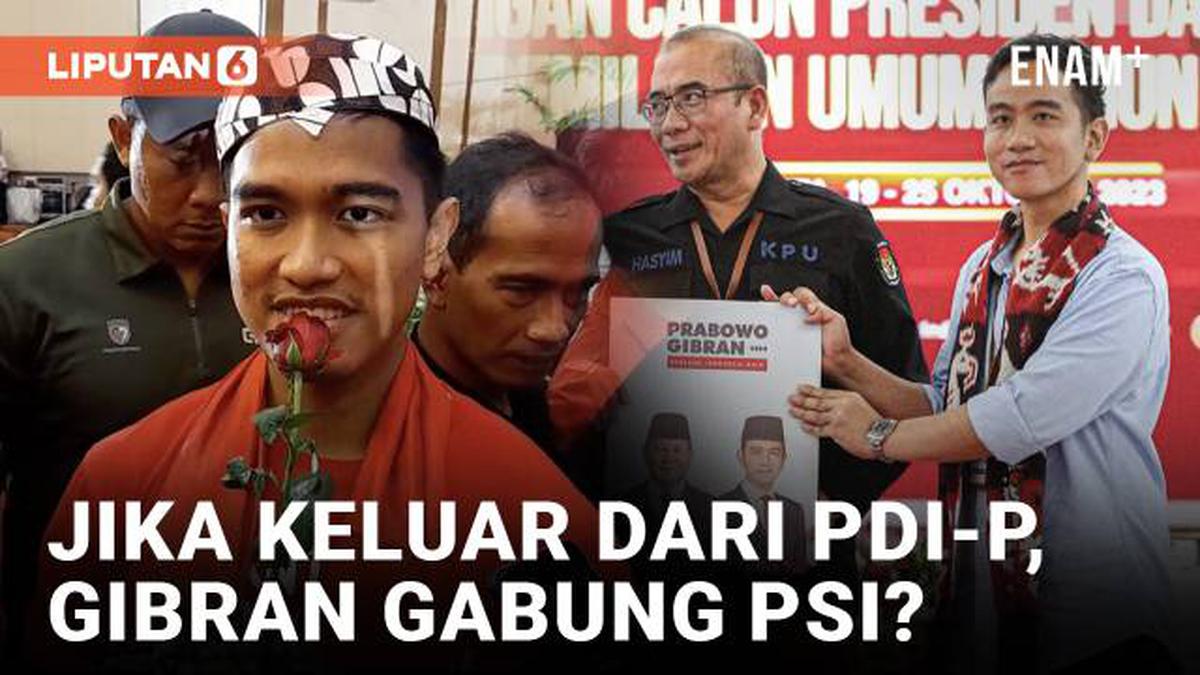 VIDEO: Sambil Pegang Bunga, Kaesang Tegaskan Siap Terima Gibran di PSI