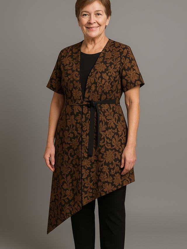 7 Model Cardigan Batik Lengan Pendek untuk Kondangan dan Acara Resmi ...