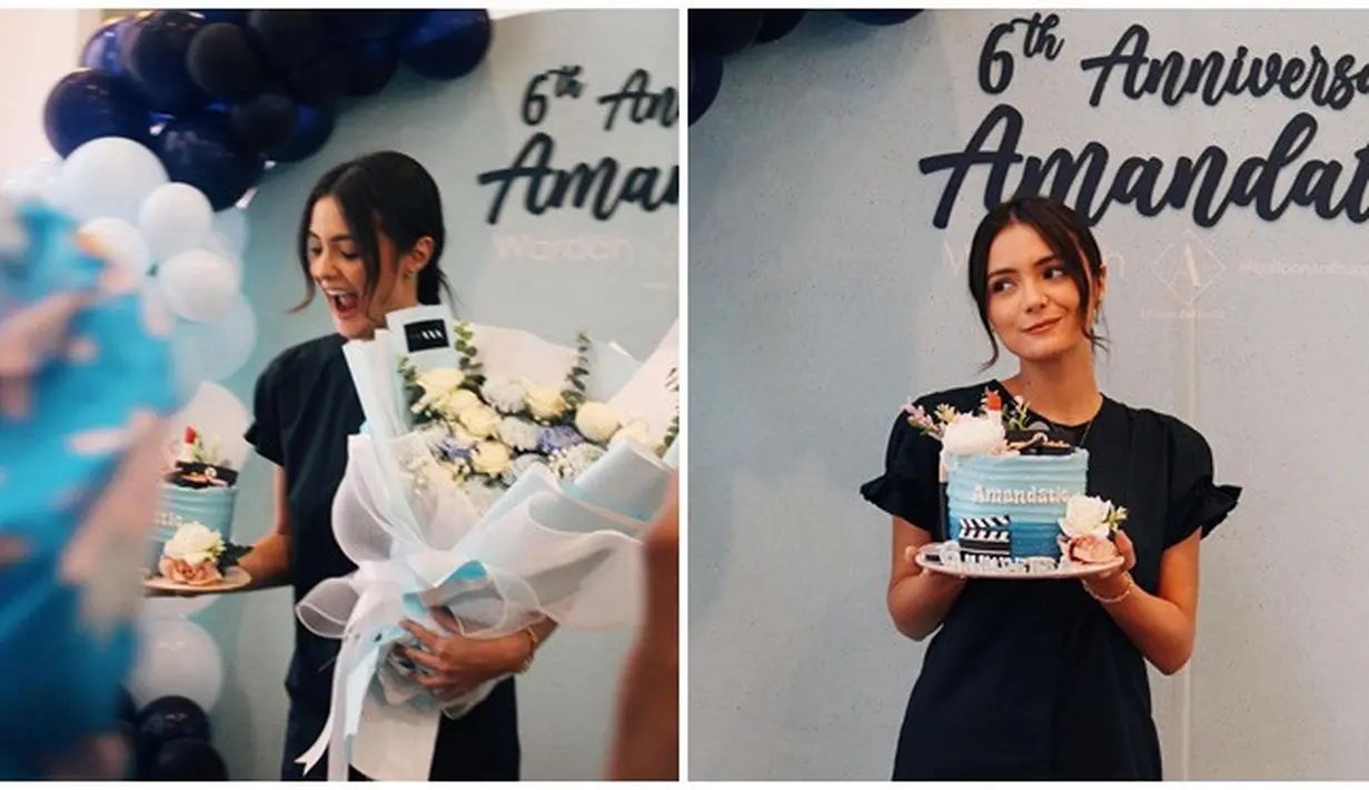Karier Kian Bersinar, Ini Momen Amanda Rawles Rayakan Anniversary ...