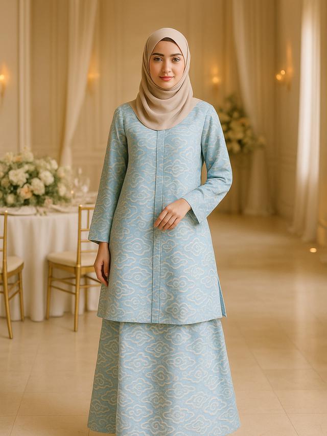 10 Model Batik Syar’i 2025 dengan Warna Pastel Favorit Hijabers, Tampil ...