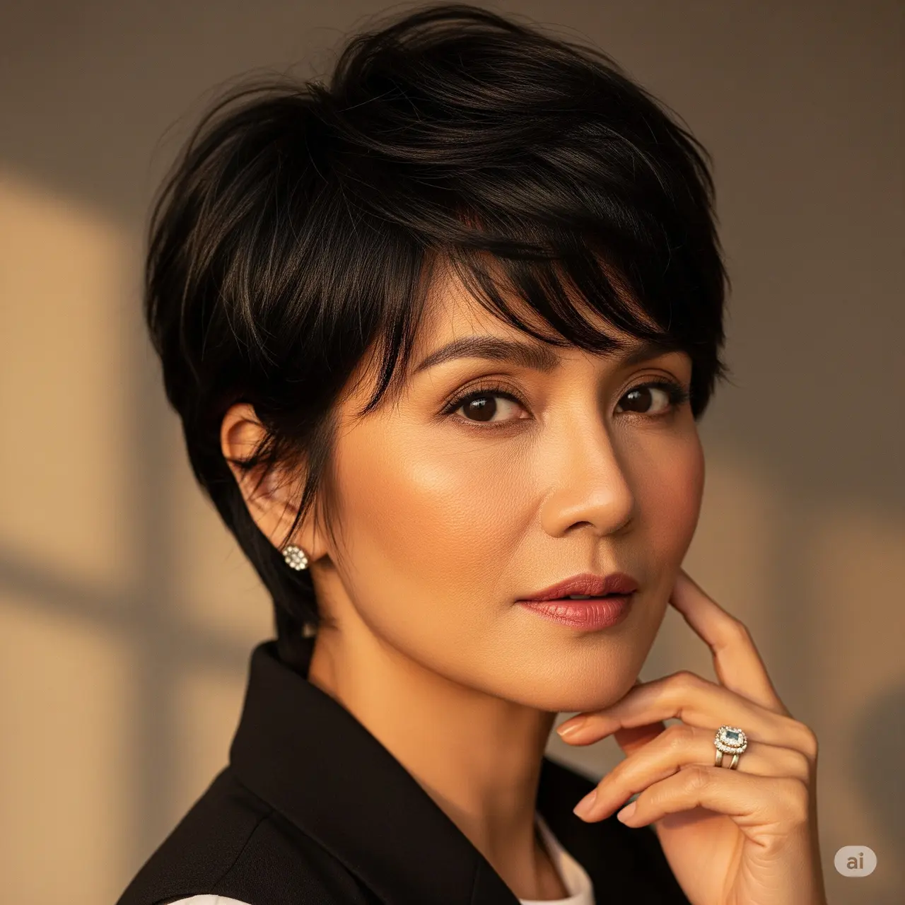 11 Gaya Rambut Anti Tua untuk Wanita Usia 40-50 Tahun, Pancarkan Aura Muda - Hot Liputan6.com