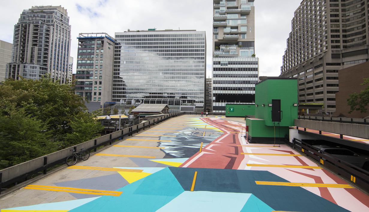 FOTO: Mural-Mural Artistik di Yorkville Murals 2020