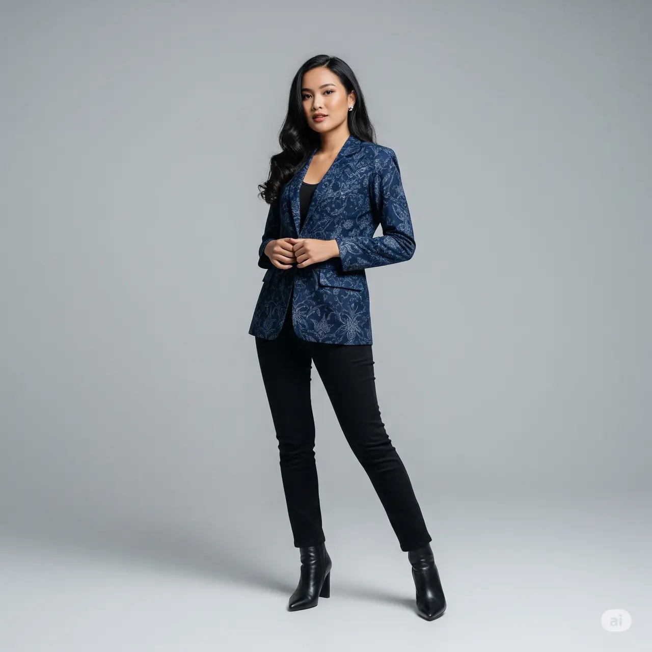 10 Model Jas Batik Masa Kini untuk Wanita: Modern dan Profesional - Hot ...
