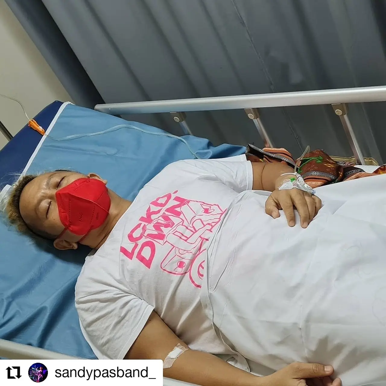 Sandy Pas Band Dirawat di Rumah Sakit Akibat Pendarahan Setelah Operasi ...