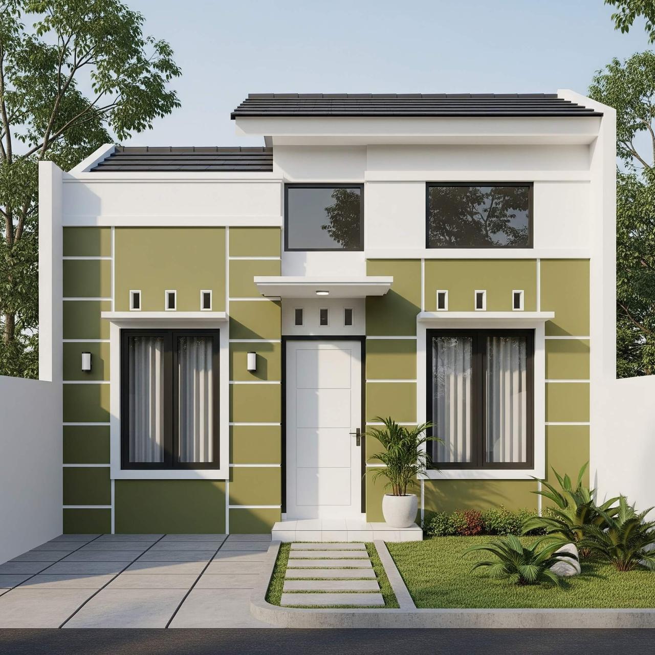 13 Kombinasi Warna Cat Rumah Sederhana Tapi Mewah 2025, Tidak Kelihatan ...