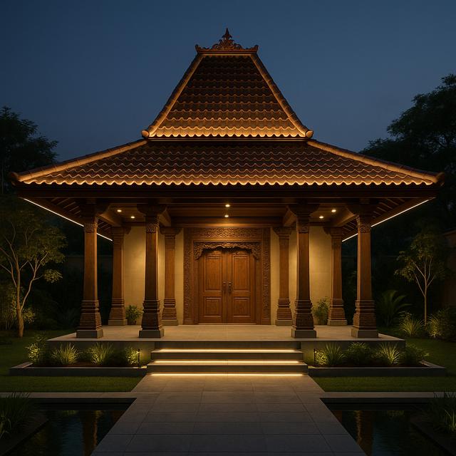 10 Inspirasi Rumah Atap Limas Tradisional Jawa Tren 2025, Elegan ...