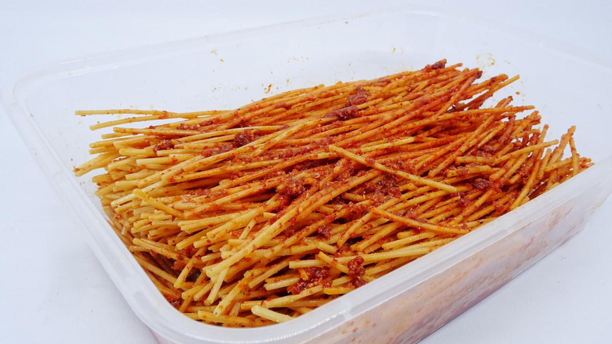 Resep Mie Lidi Pedas