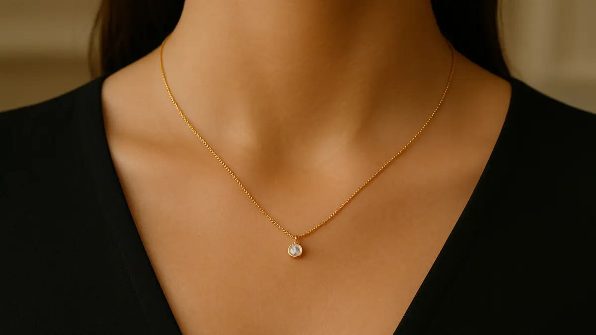 Artikel Model Kalung Emas Terlihat Kecil? Ini Cara Bikin Tampil Lebih ...
