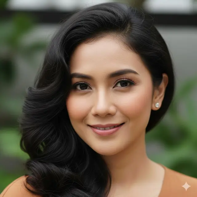 15 Model Rambut Ikal Natural untuk Ibu-Ibu Simpel, Elegan, dan Mudah ...