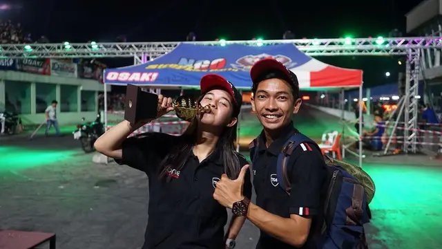 Dikepung Kaum Adam, Rider Cantik Indonesia Raih Podium 3 - Ragam Bola.com