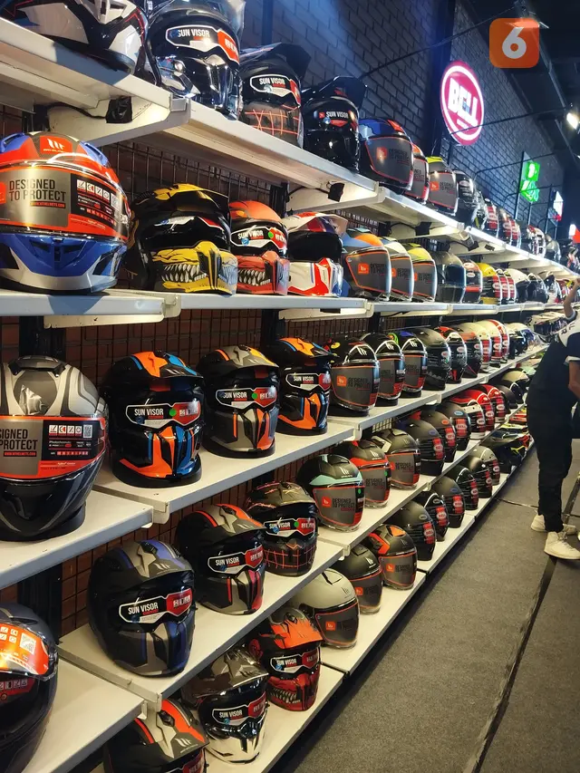 Pilihan Helm Murah di IMHAX 2024, Harga Mulai dari Rp 200 Ribuan - Otomotif Liputan6.com