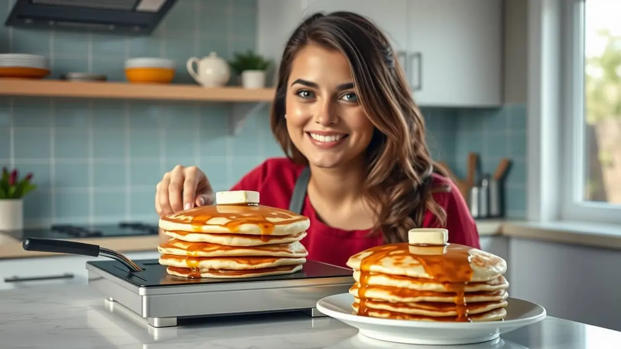 Resep Pancake Sederhana yang Lembut dan Mengembang - Feeds Liputan6.com