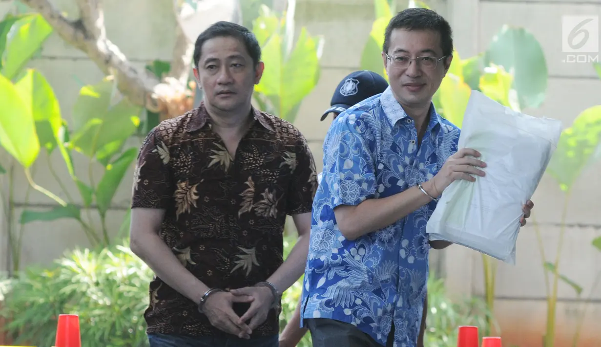 FOTO: KPK Garap Dua Terdakwa Perkara Investasi Bodong - Foto Liputan6.com