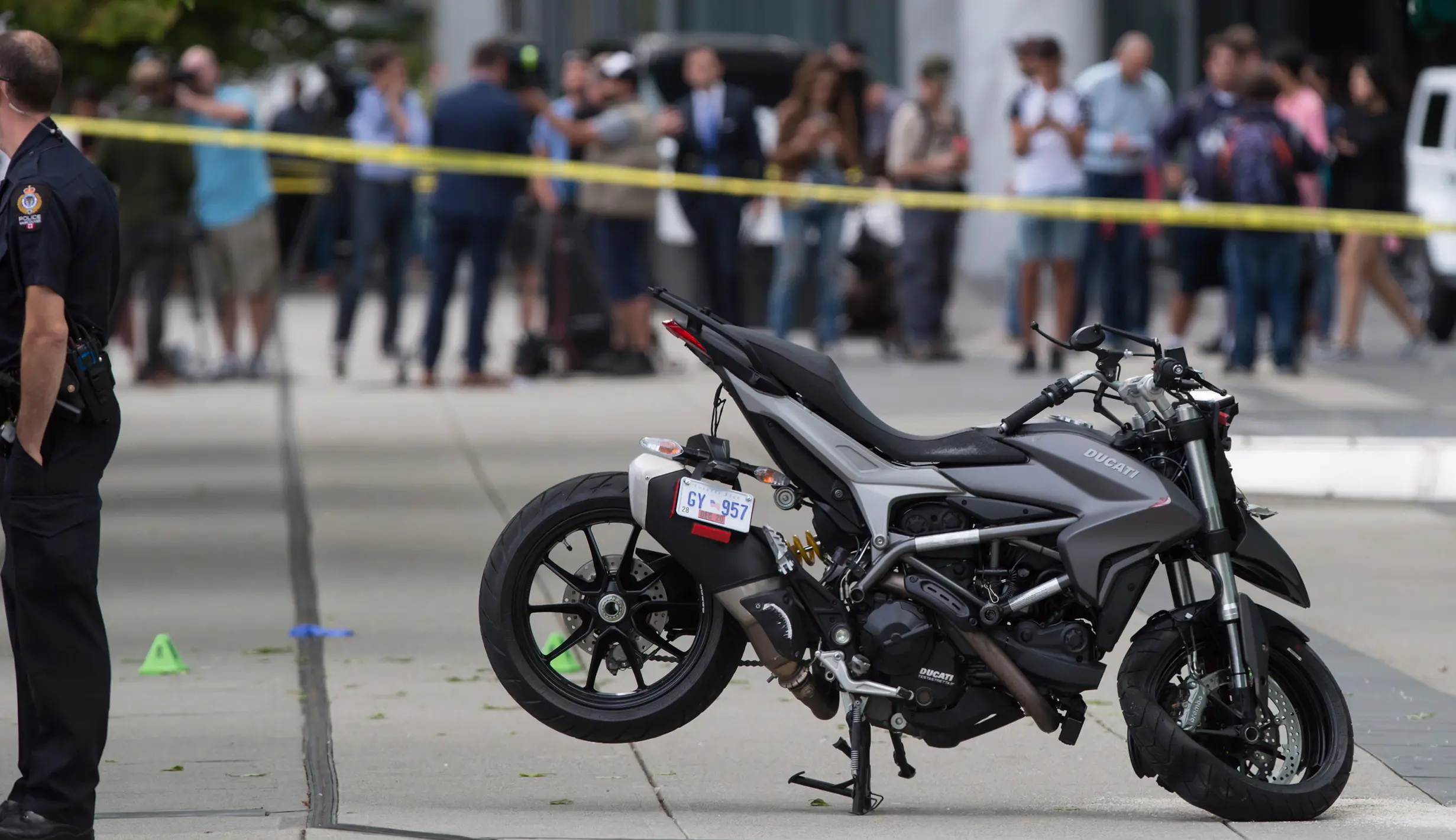 PHOTO: Begini Kondisi Motor Stuntwoman yang Tewas saat Syuting Deadpool ...