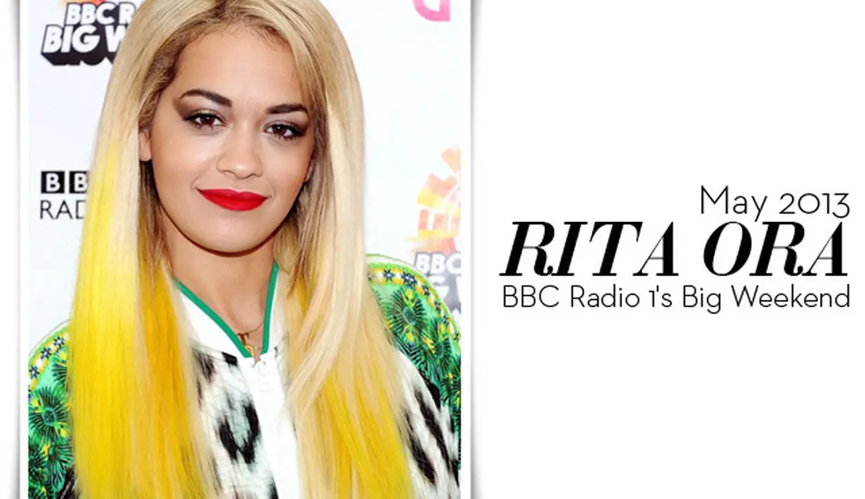10 Cara Padu Padan Makeup & Lipstik Merah ala Rita Ora - Photo Fimela.com