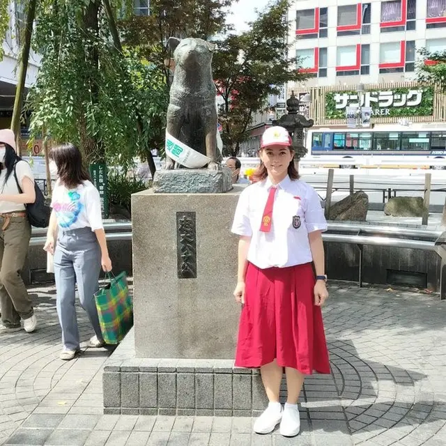 6 Potret Lastmi AFI Cosplay Pakai Seragam SD Merah Putih di Jepang ...