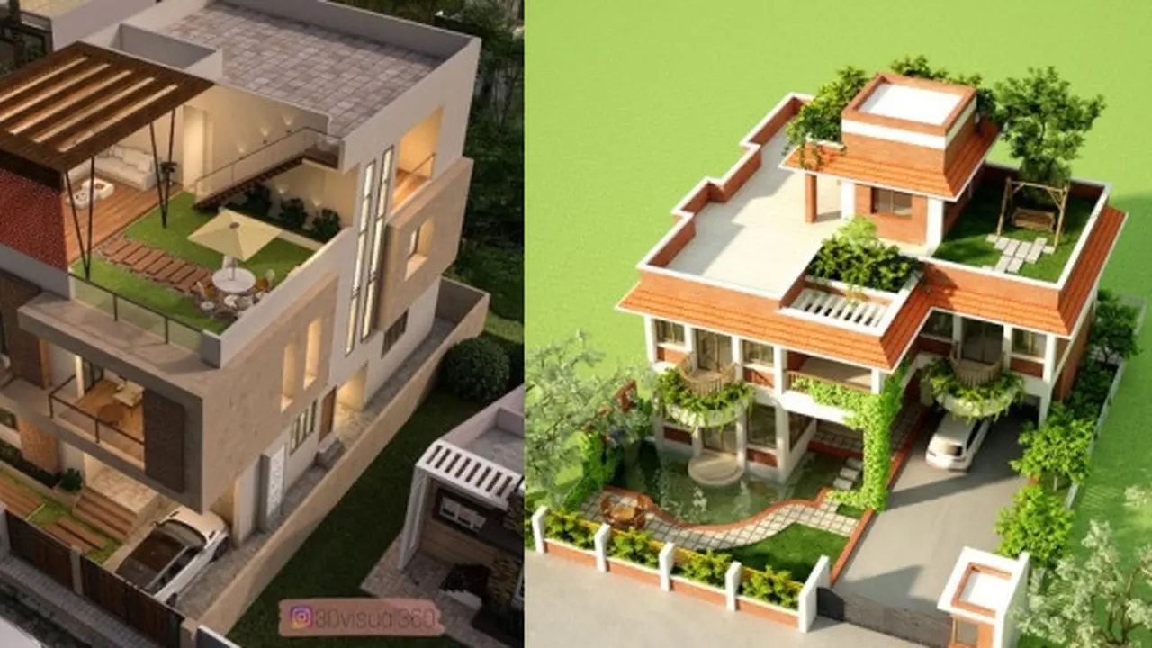 Bikin Rumah Lebih Hijau, Ini 8 Ide Taman di Atap yang Asri dan Cantik ...