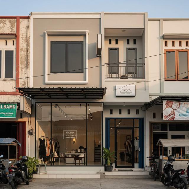 15 Desain Ruko Murah Efisien untuk Usaha Rumahan dan Pemula, Solusi ...