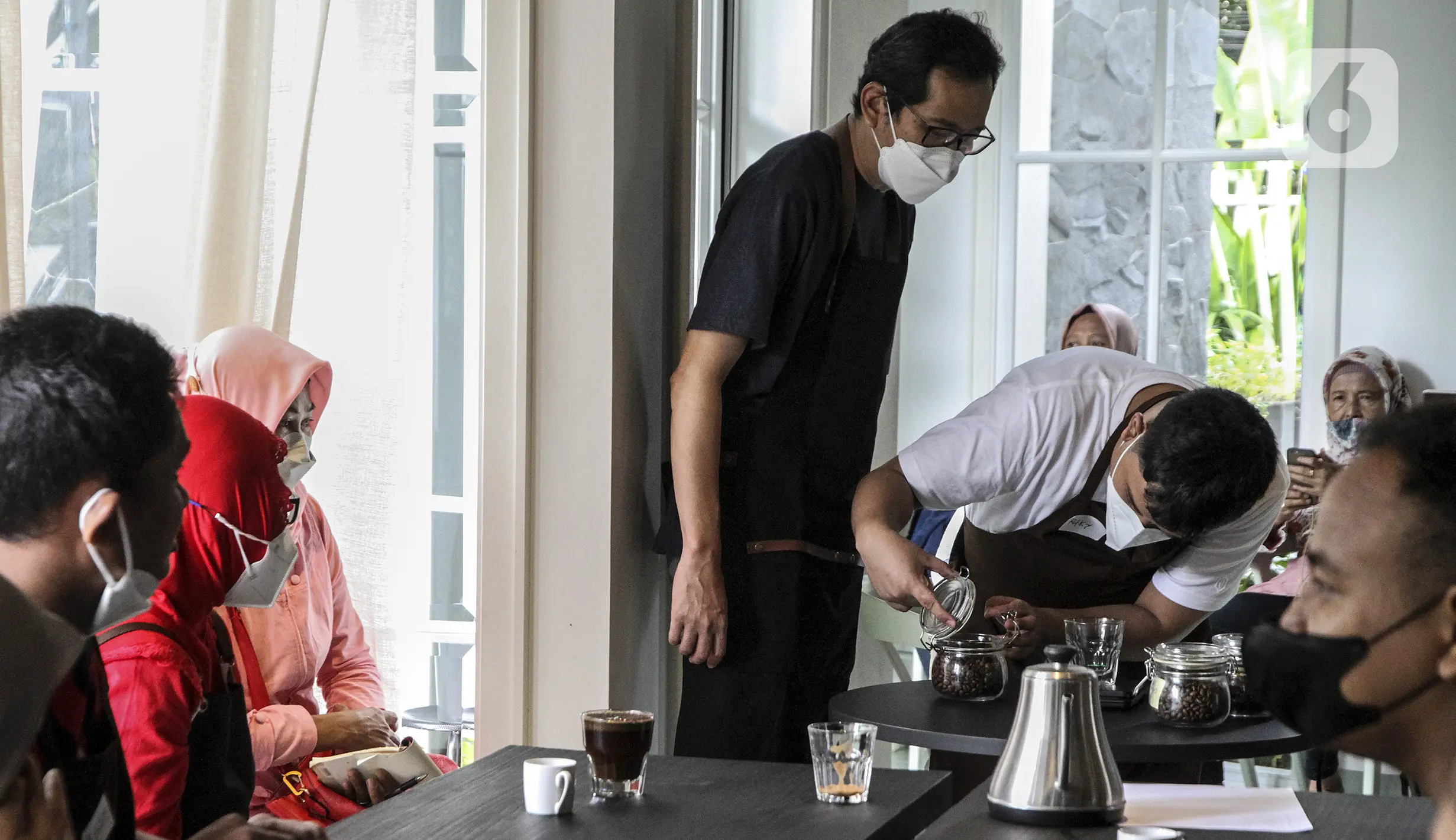 FOTO: Pelatihan Meracik Kopi untuk Anak Berkebutuhan Khusus - Foto ...