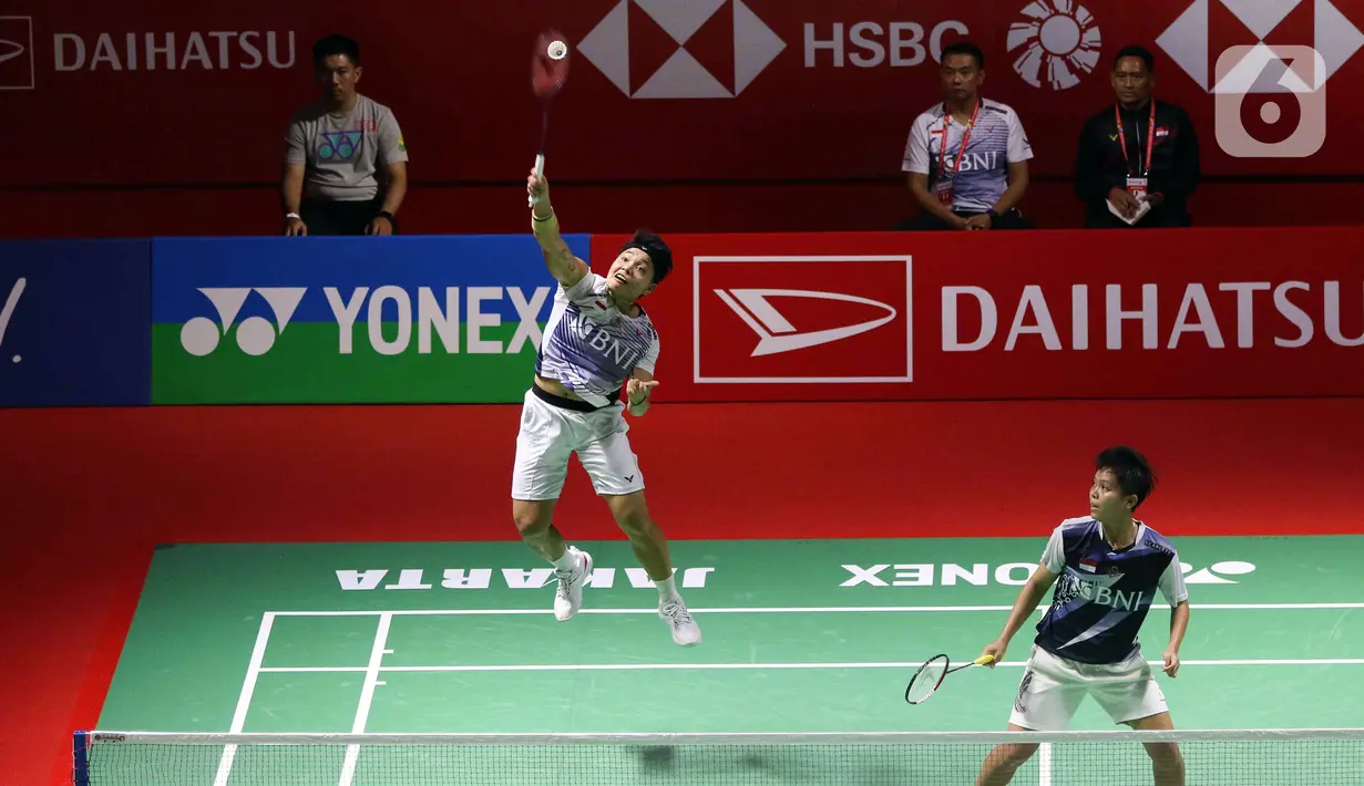 Apriyani / Fadia Tembus Perempat Final Indonesia Masters 2023 - Foto ...