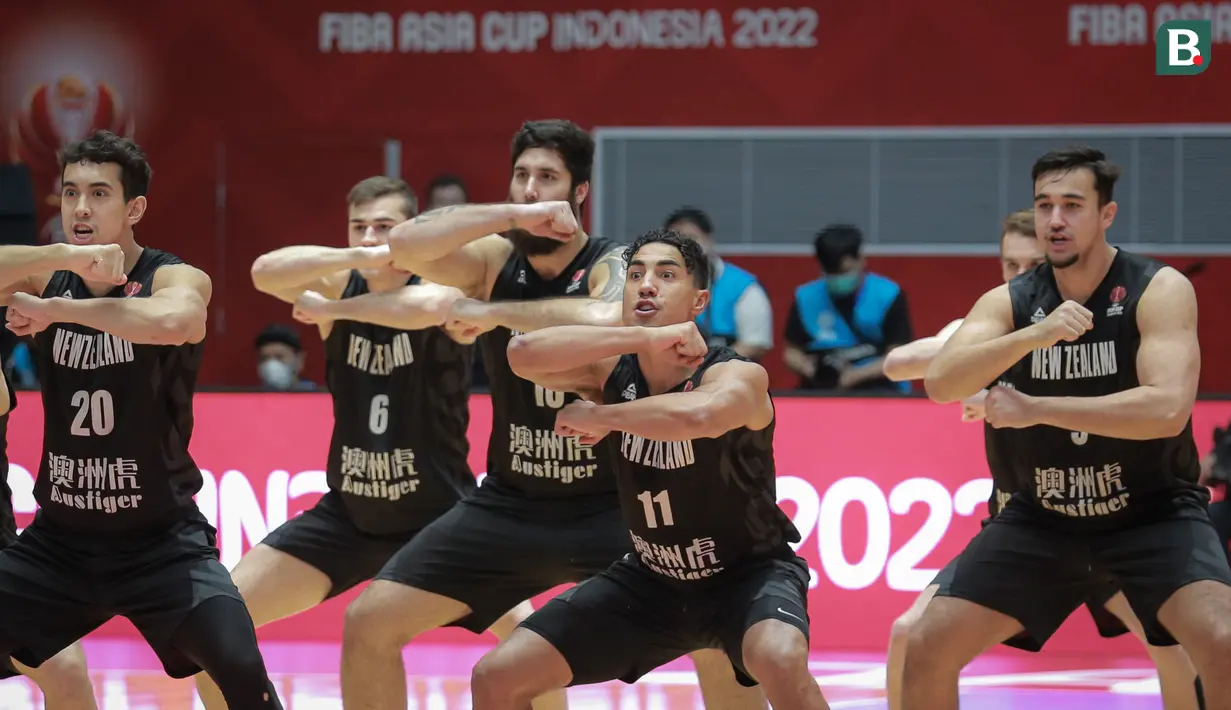 Foto: Tarian Haka Terakhir Timnas Basket Selandia Baru di FIBA Asia Cup ...