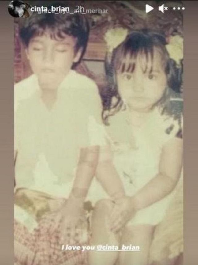 6 Potret Masa Kecil Cinta Brian, Bintang Buku Harian Seorang Istri yang ...