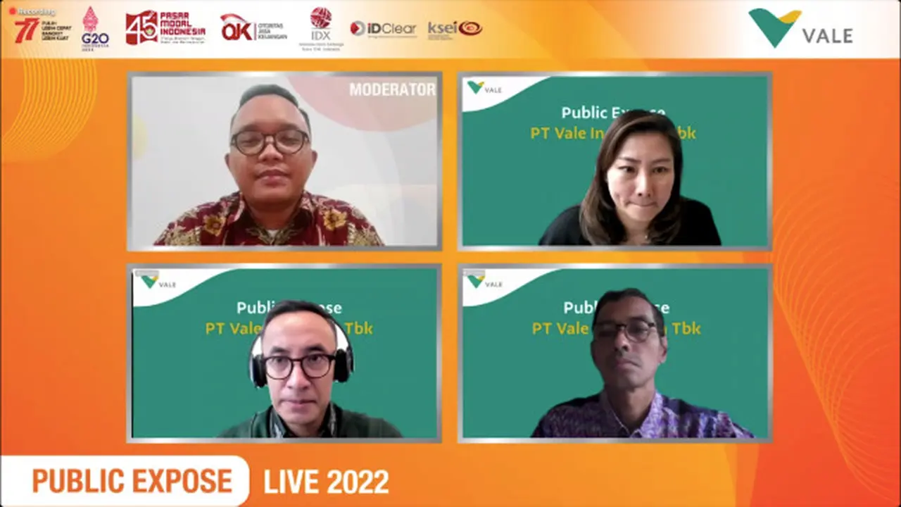 Vale Indonesia Garap Mega Proyek Rp 128 Triliun di Sulawesi - Saham Liputan6.com