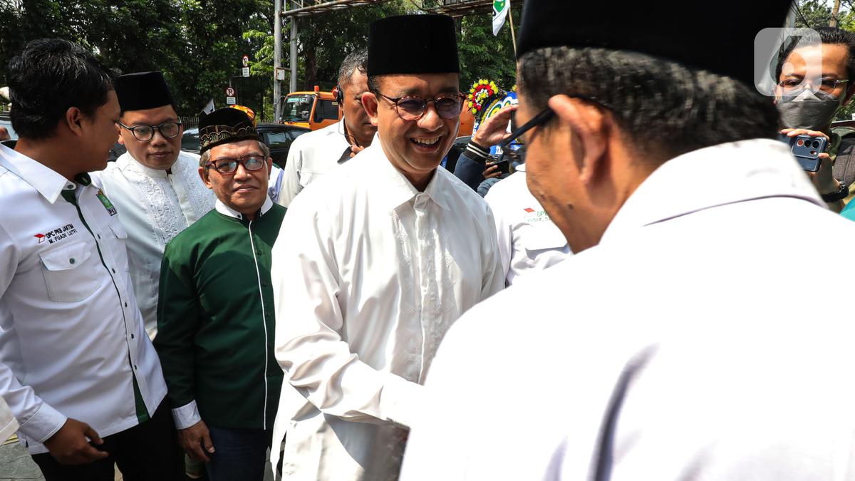 Anies Baswedan Sambangi DPW PKB Jakarta - Foto Liputan6.com