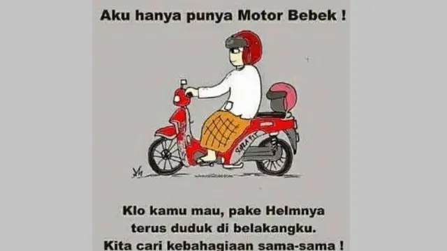 Meme Otomotif Pekan Ini: Mencari Kebahagiaan Bersama Motor Bebek ...