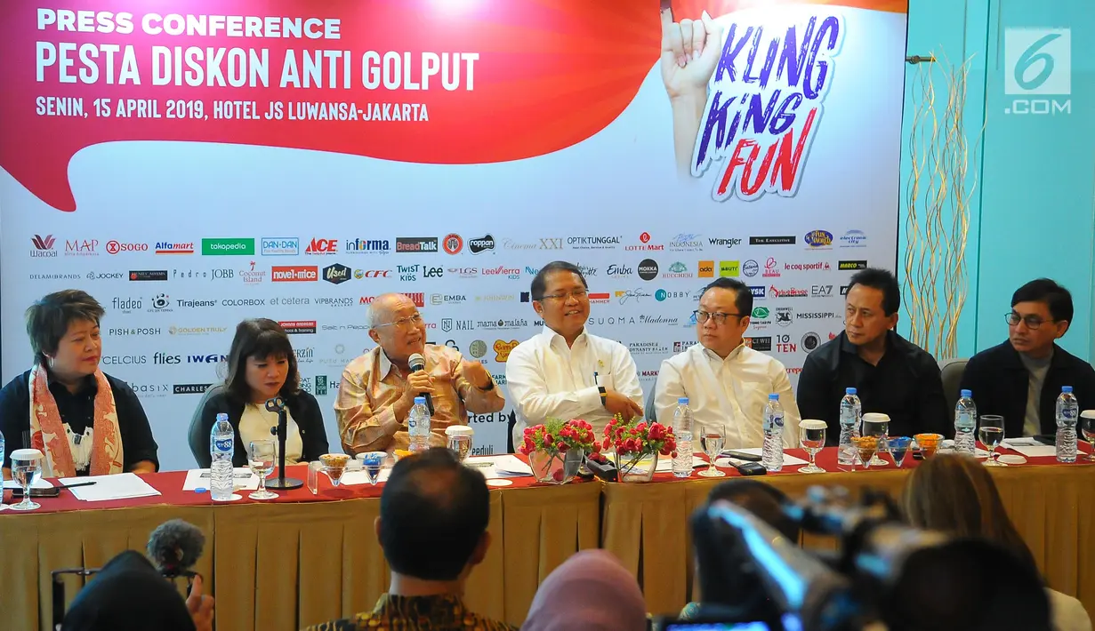 FOTO: Pesta Diskon Anti Golput Meriahkan Pemilu 2019 - Foto Liputan6.com