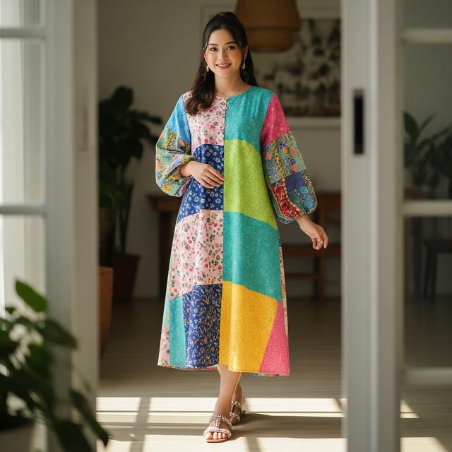 7 Model Daster dari Kain Perca yang Cantik untuk Tampilan Santai di Rumah