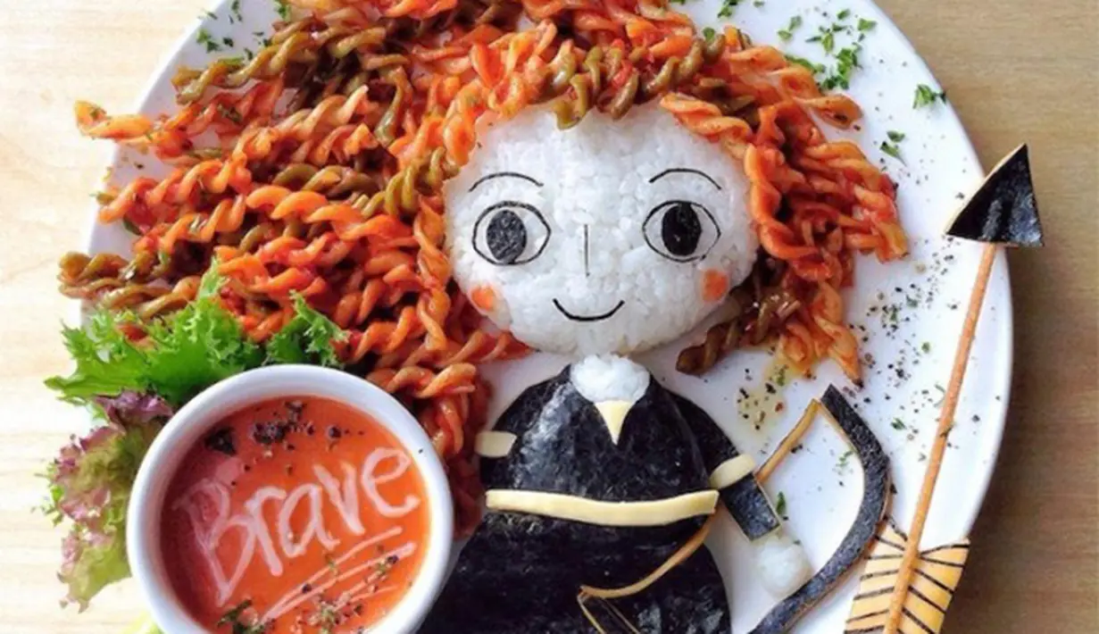 Yummy, Berbagai Kreasi Food Art Lucu Untuk Menu Makan si Kecil