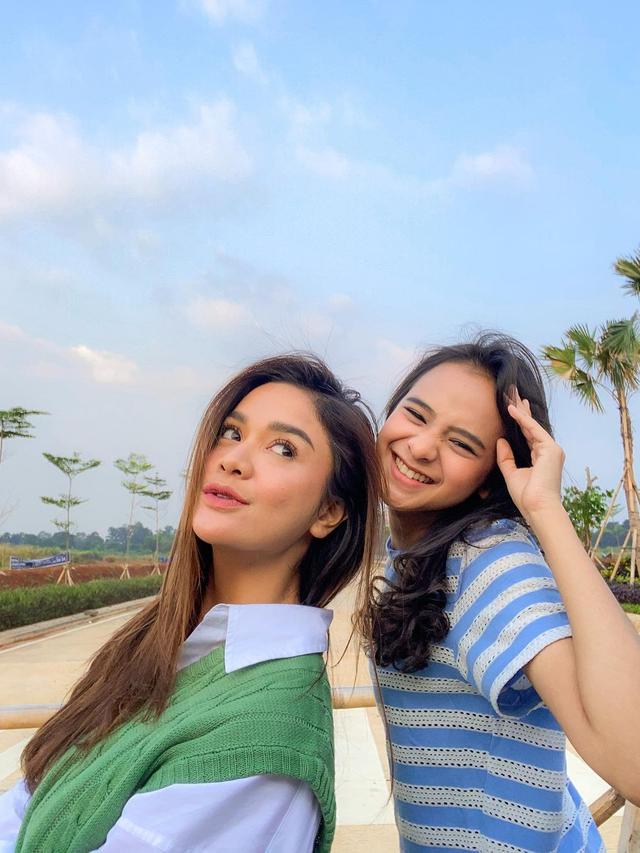 7 Potret Andi Annisa dan Cathy Fakandi di Balik Layar Sinetron Anjani ...