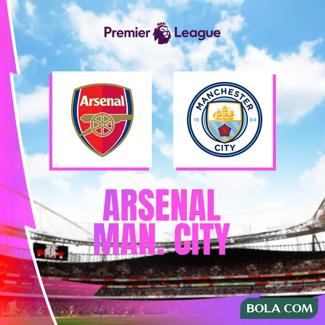 Link Live Streaming Liga Inggris di Vidio Malam Ini: Arsenal Vs Man City - Inggris Bola.com