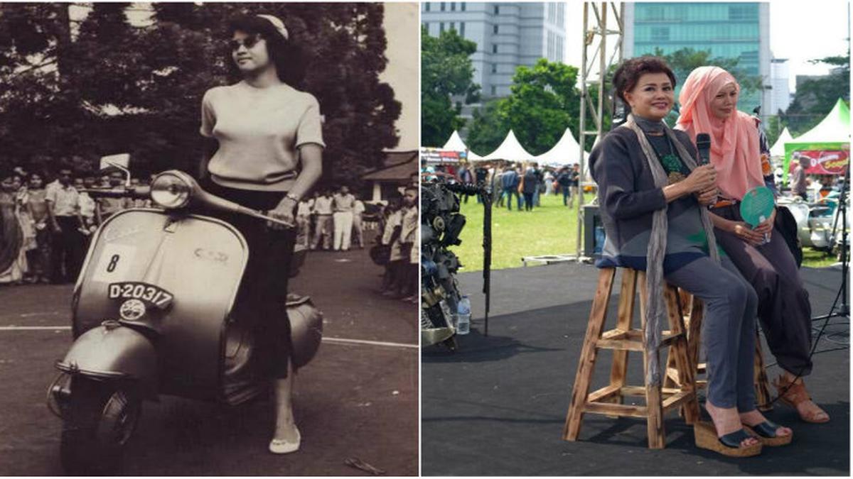 Sumiaty, Ratu Vespa Indonesia 1962 Bikin Geger Pancoran - Otomotif Liputan6.com