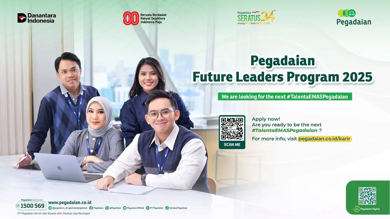 Pegadaian Future Leaders Program Dibuka! Ini Kesempatan Bagi Talenta ...