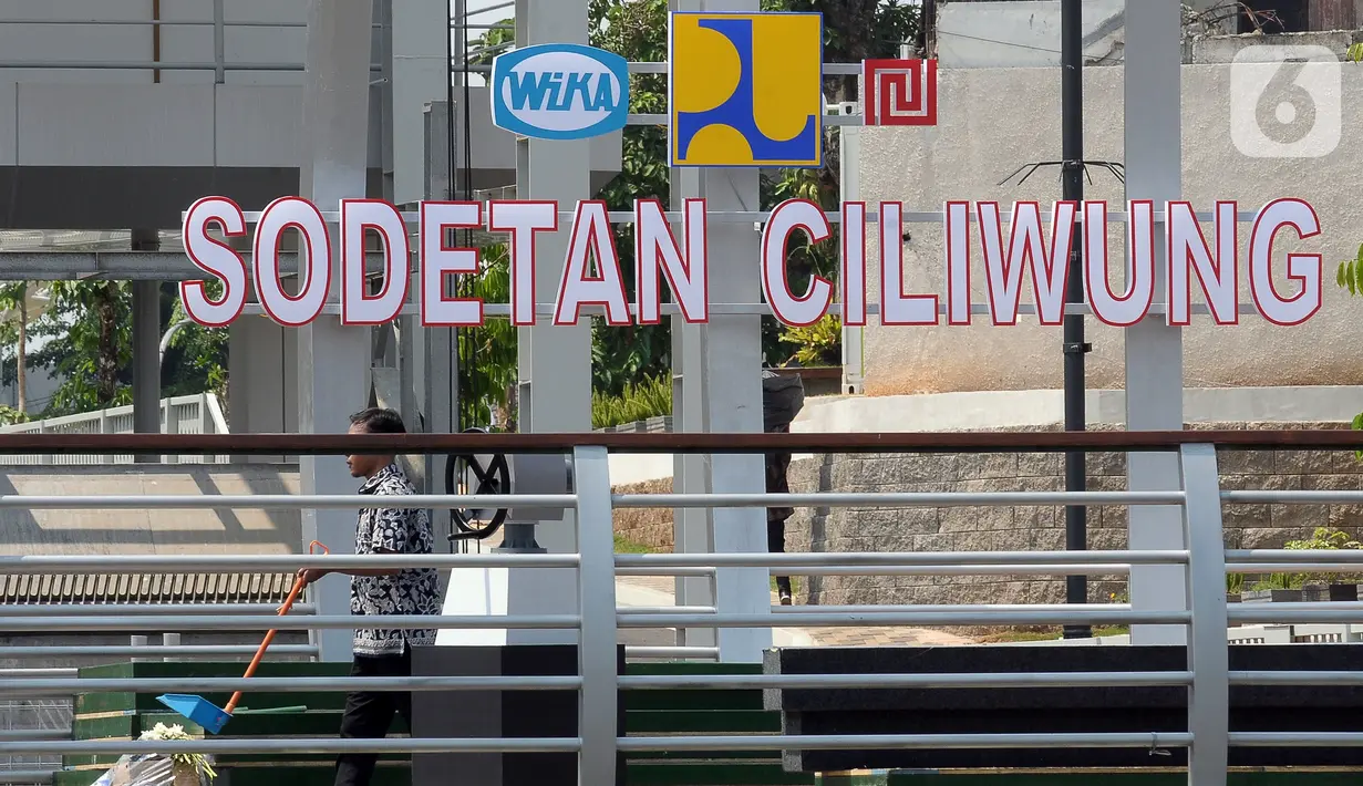Setelah 11 Tahun, Proyek Sodetan Ciliwung Akhirnya Diresmikan - Foto ...