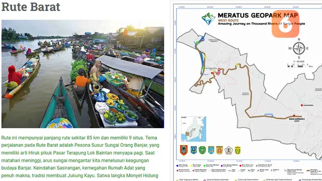Menjelajahi Rute Barat Geopark Meratus: Dari Situs Budaya hingga ...